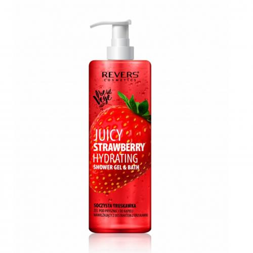 Revers Cosmetics Juicy Strawberry Hydrating Shower Gel And Bath