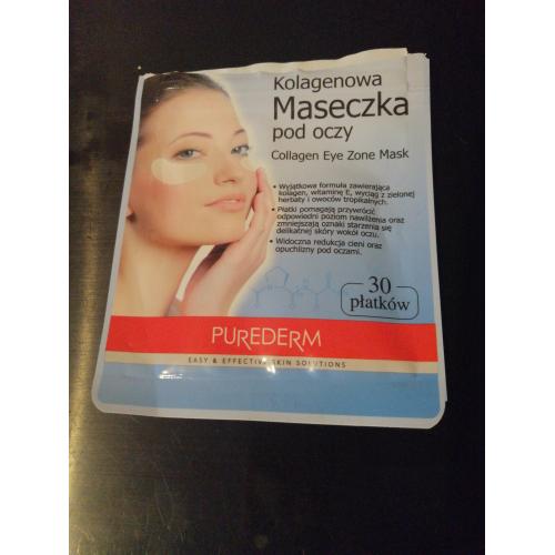Purederm, Collagen Eye Zone Mask (Kolagenowa maseczka na oczy) - cena ... Purederm, Collagen Eye Zone Mask (Kolagenowa maseczka na oczy) - cena ...