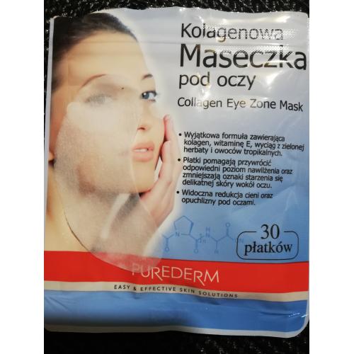 Purederm, Collagen Eye Zone Mask (Kolagenowa maseczka na oczy) - cena ... Purederm, Collagen Eye Zone Mask (Kolagenowa maseczka na oczy) - cena ...