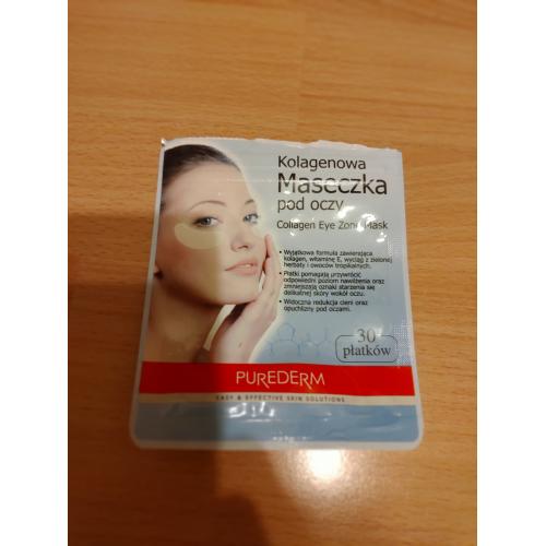 Purederm, Collagen Eye Zone Mask (Kolagenowa maseczka na oczy) - cena ... Purederm, Collagen Eye Zone Mask (Kolagenowa maseczka na oczy) - cena ...