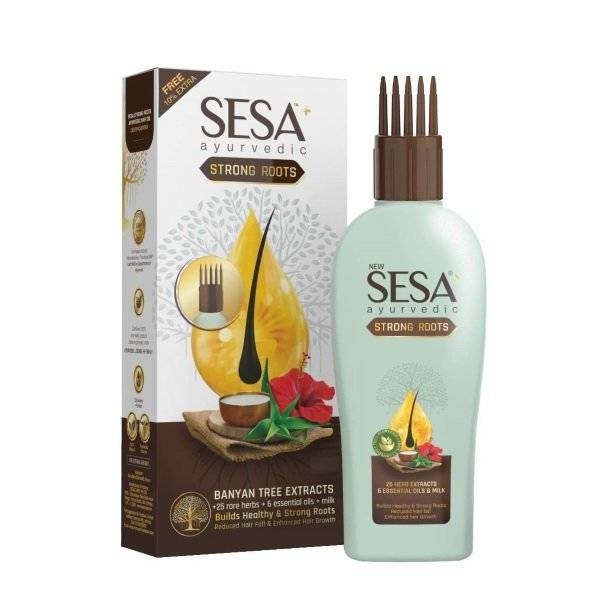 Dabur, Sesa, Ayurvedic Strong Roots Hair Oil (Olejek wzmacniający ... Dabur, Sesa, Ayurvedic Strong Roots Hair Oil (Olejek wzmacniający ...